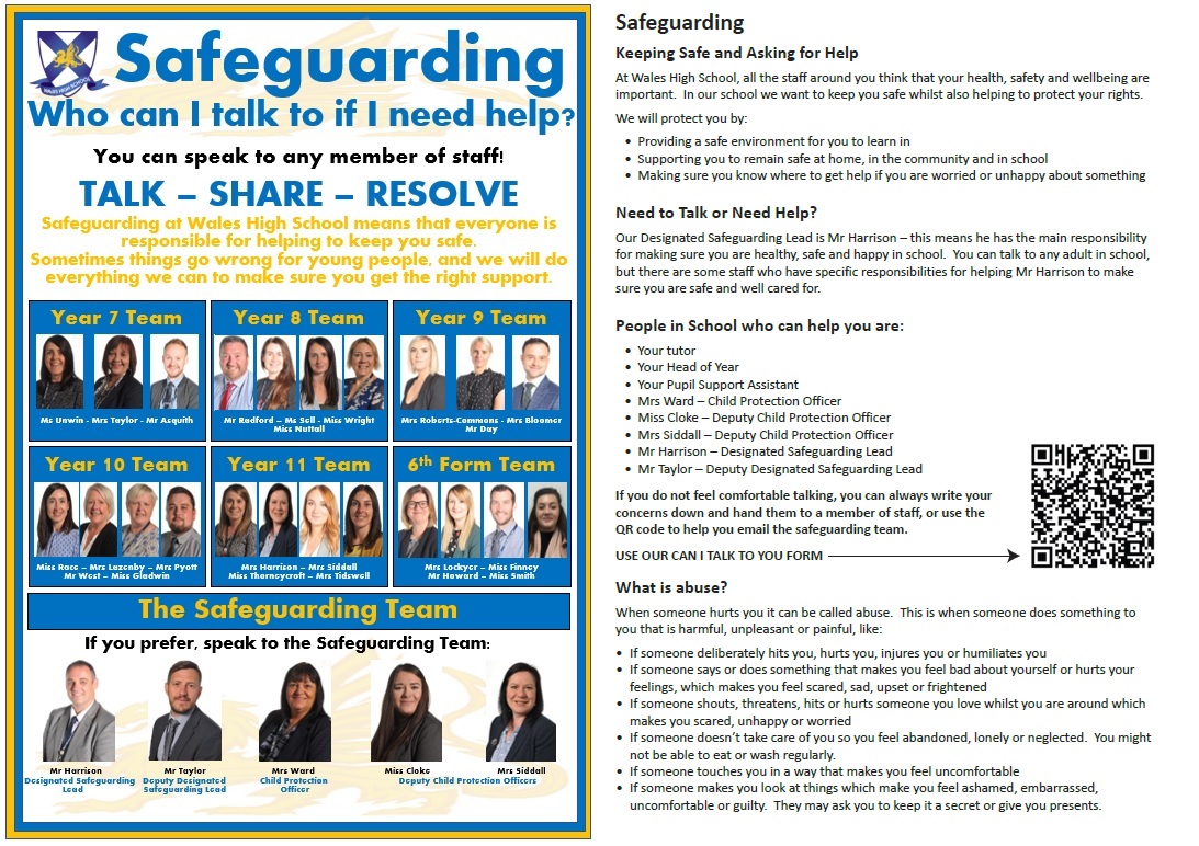 Safeguarding – Wales High School