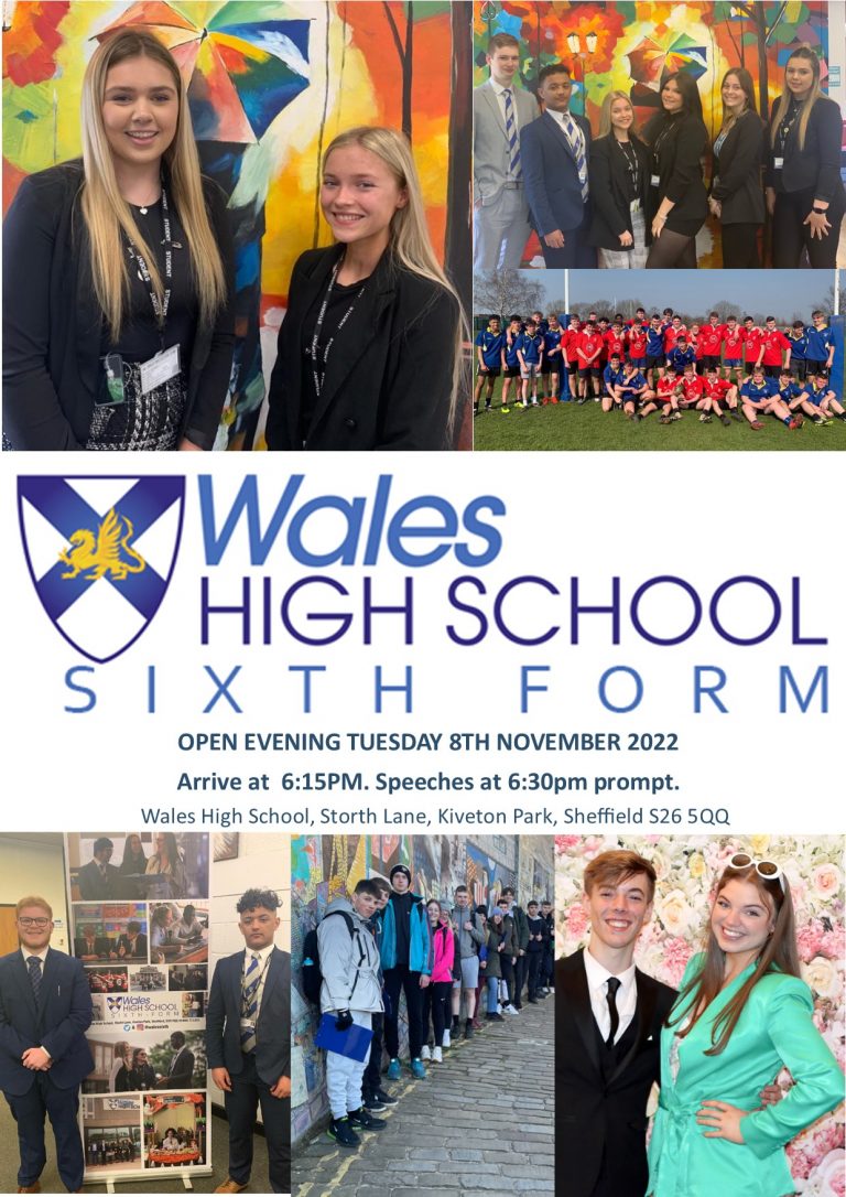 Sixth Form – Wales High School