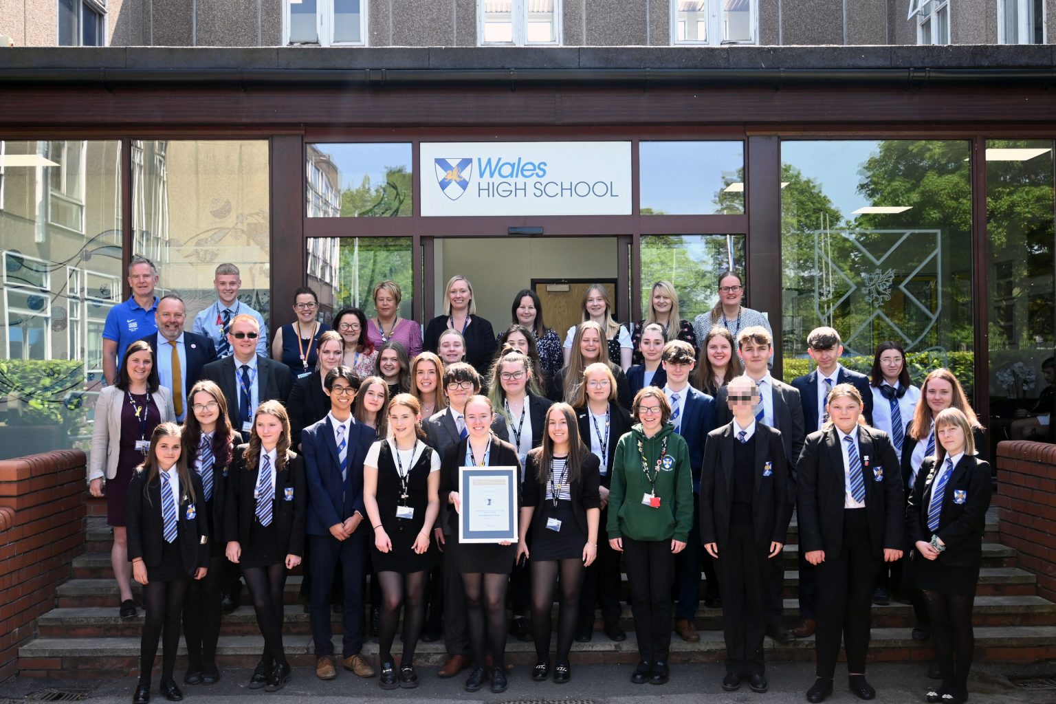 Wales High School Scoops Pioneering Mental Health Award – Wales High School